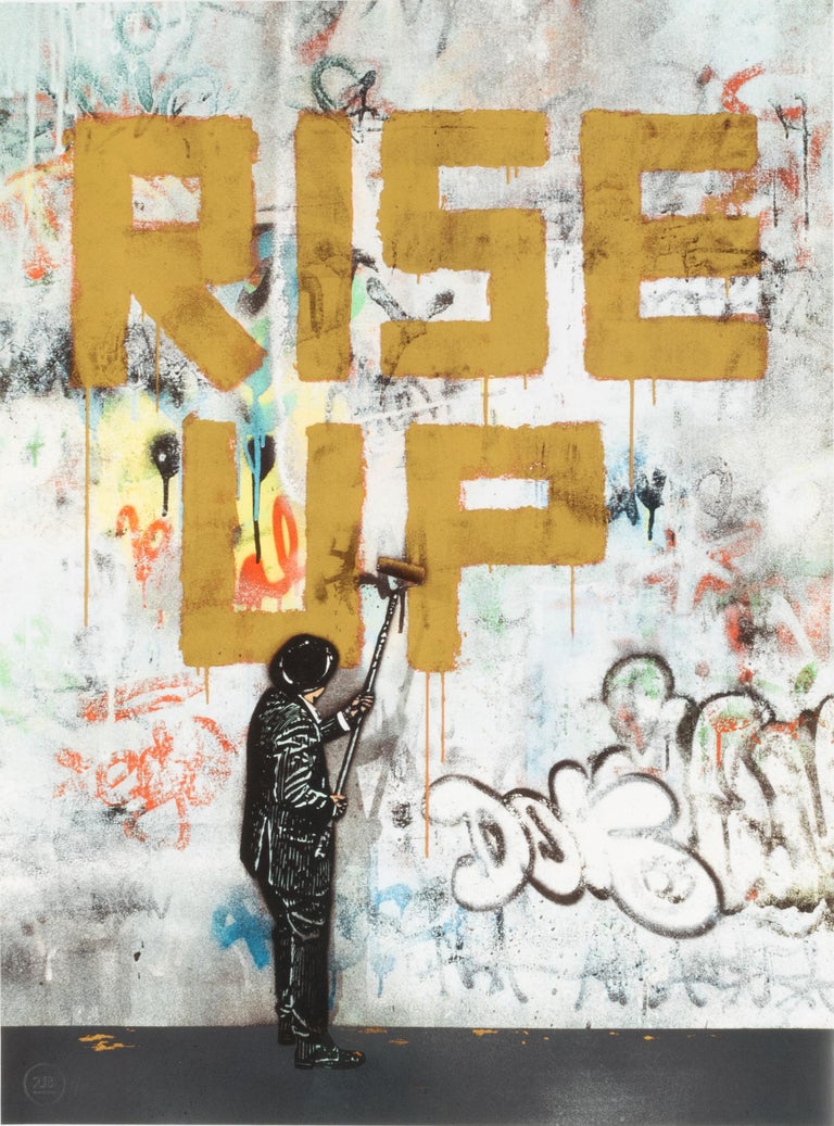 Nick Walker - Rise Up - Special Gold For Sale at 1stDibs
