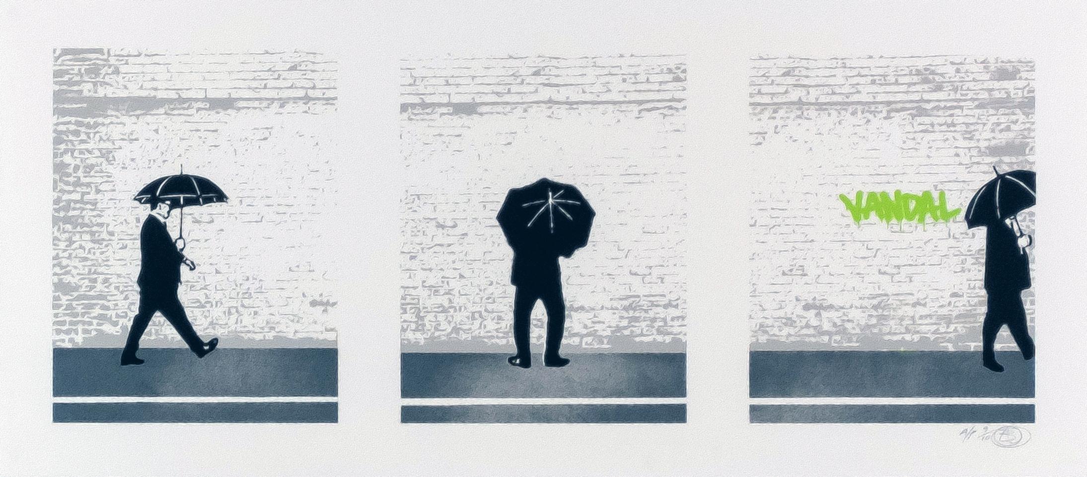 Nick Walker - Vandal Triptych - Blue (AP) For Sale at 1stDibs