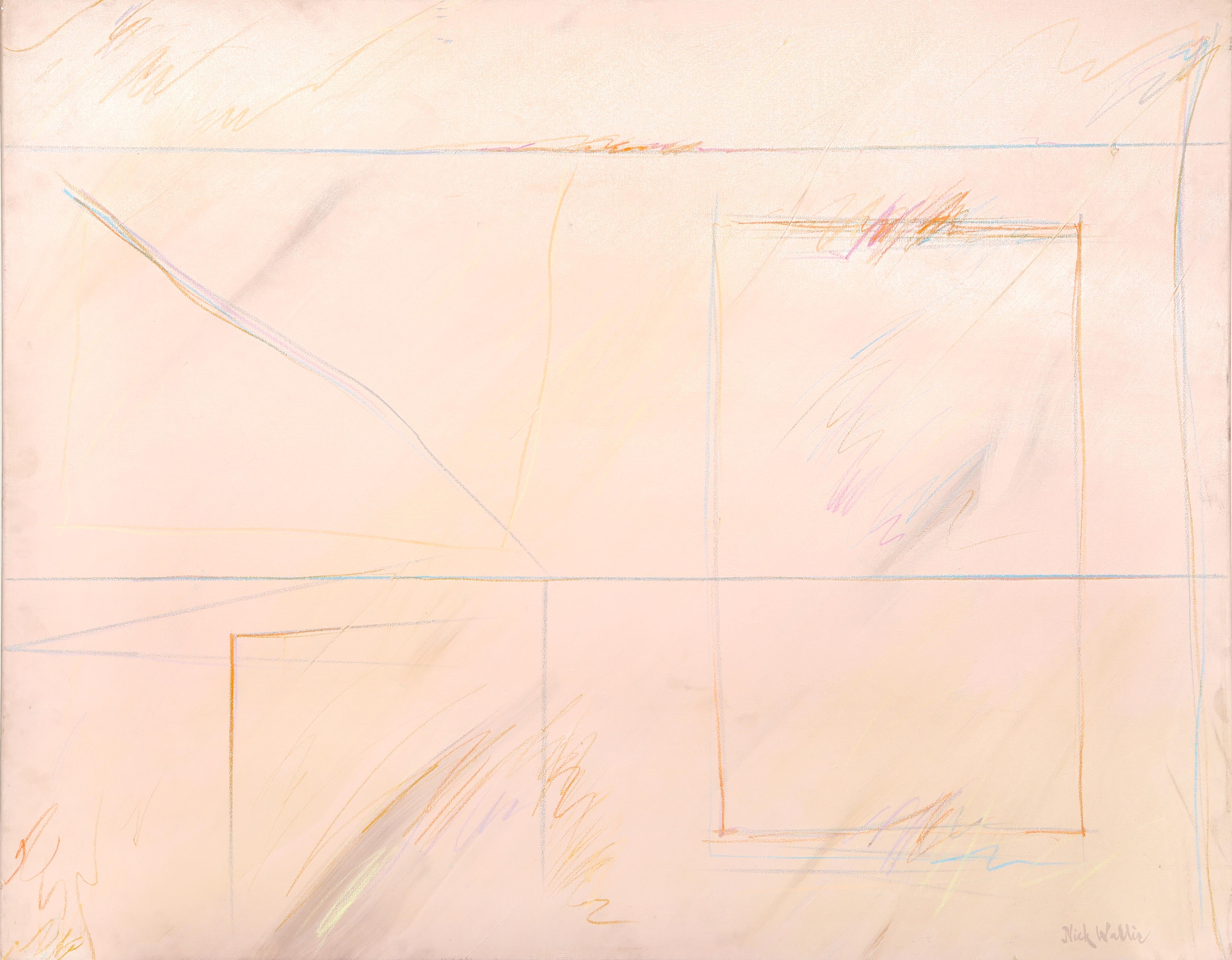 Nick Wallis - More Afterthoughts 14, Large Abstract Painting by Nick ...