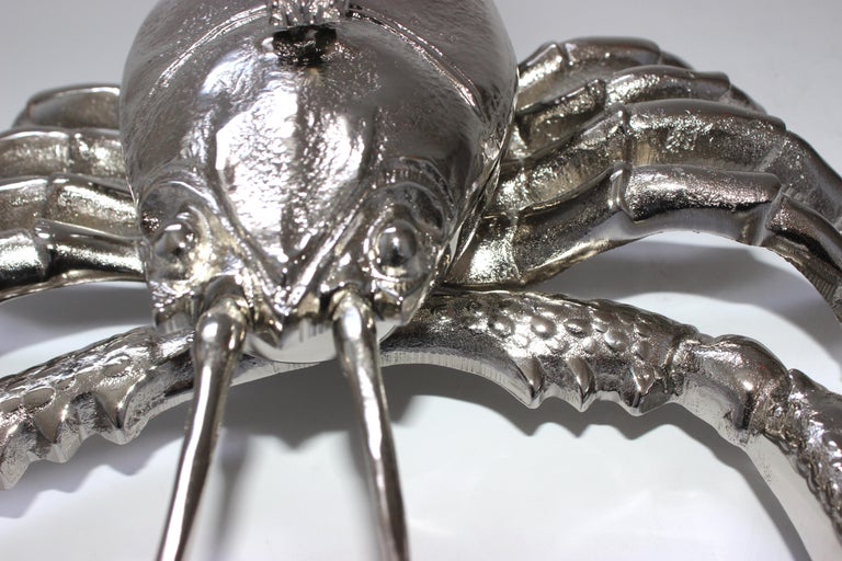 Nickel Plated Lidded Lobster Dish by Angel and Zevallos For Sale at ...