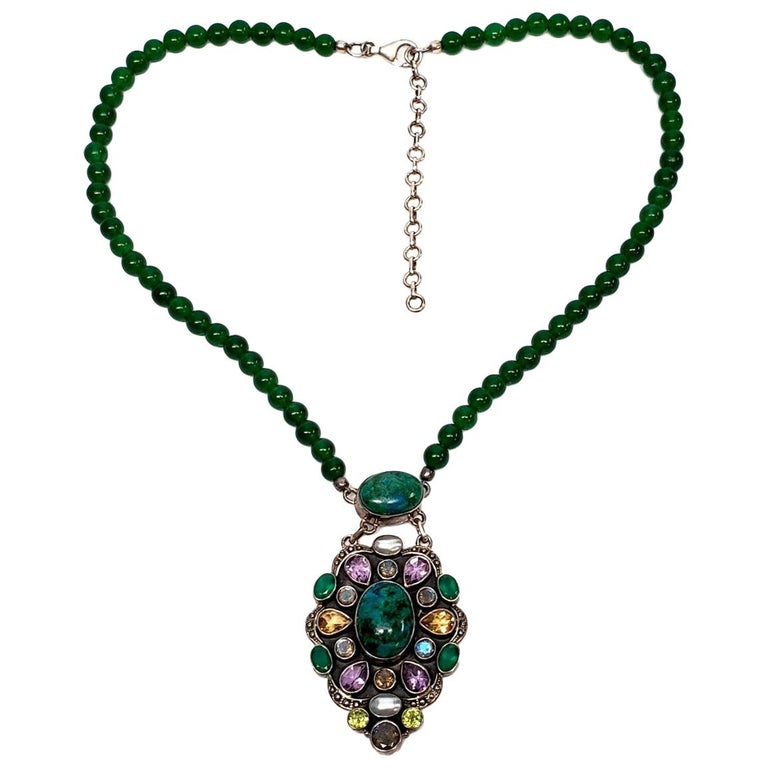 Nicky Butler Limited Ed Raj Collection Sterling Silver Multi-Gemstone ...