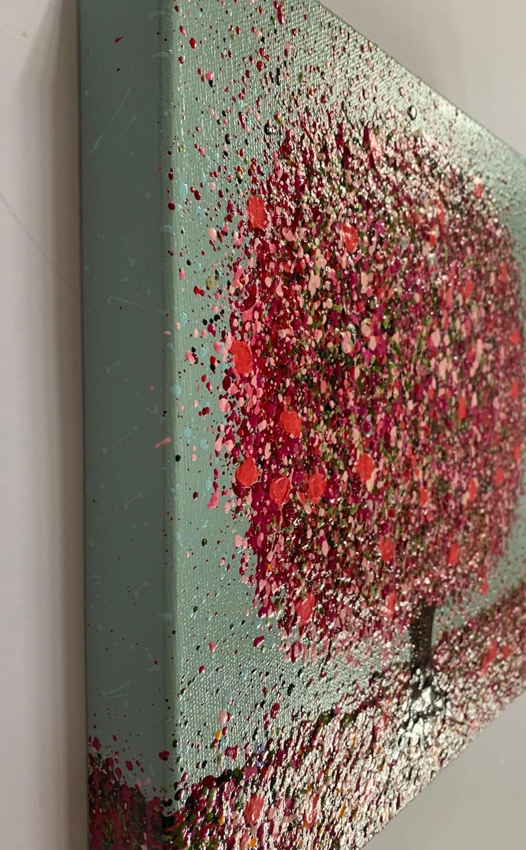 Nicky Chubb - Cerise and Duck Egg by Nicky Chubb, Contemporary semi ...