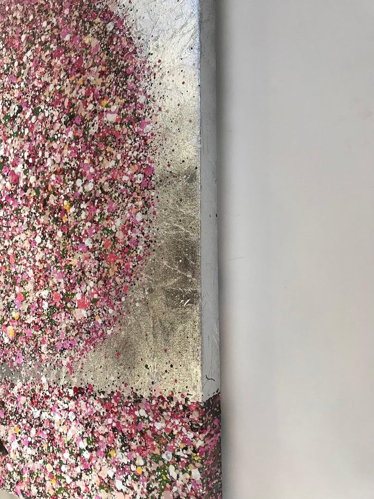 Nicky Chubb - Happy Blossom and a Silver Sky by Nicky Chubb, Pop art ...