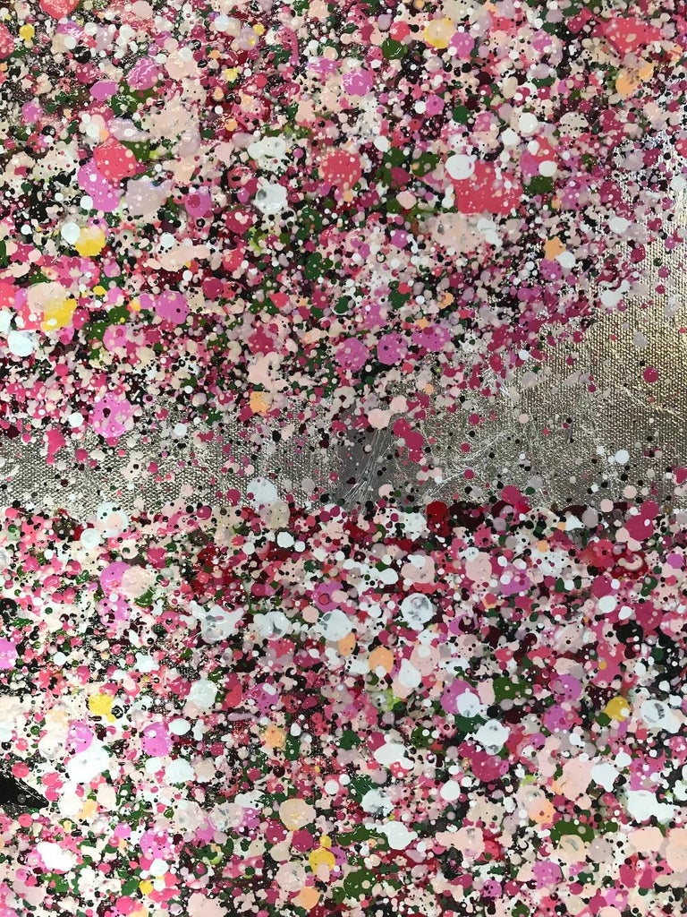 Nicky Chubb - Happy Blossom and a Silver Sky by Nicky Chubb, Pop art ...