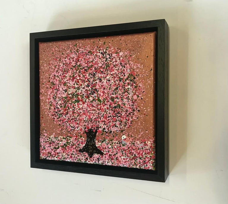 Nicky Chubb - Little Cherry Glitter by Nicky Chubb, Miniature Tree Art ...