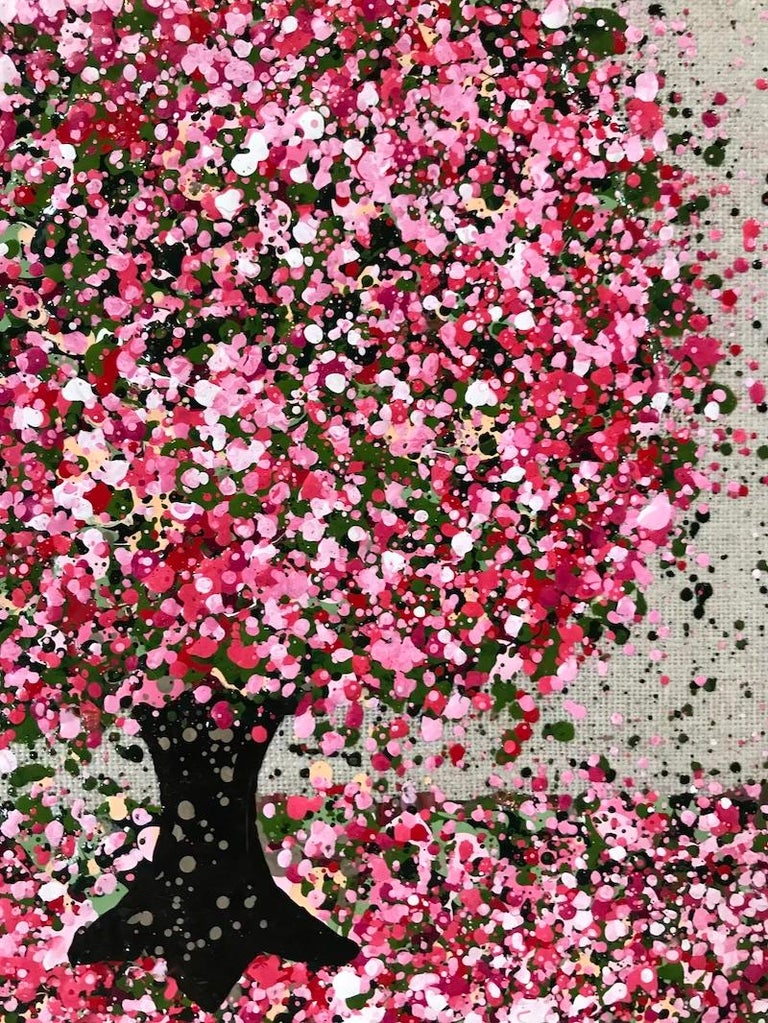 Nicky Chubb - Little Cherry on Linen by Nicky Chubb, Contemporary pop ...