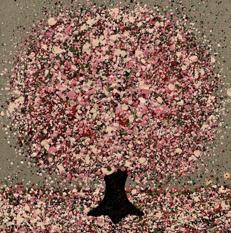 Nicky Chubb - Nicky Chubb, A Little Pink Blossom, Contemporary Art ...