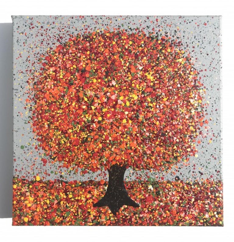 Nicky Chubb - Nicky Chubb, A Wild Autumn Day, Original Tree Painting ...