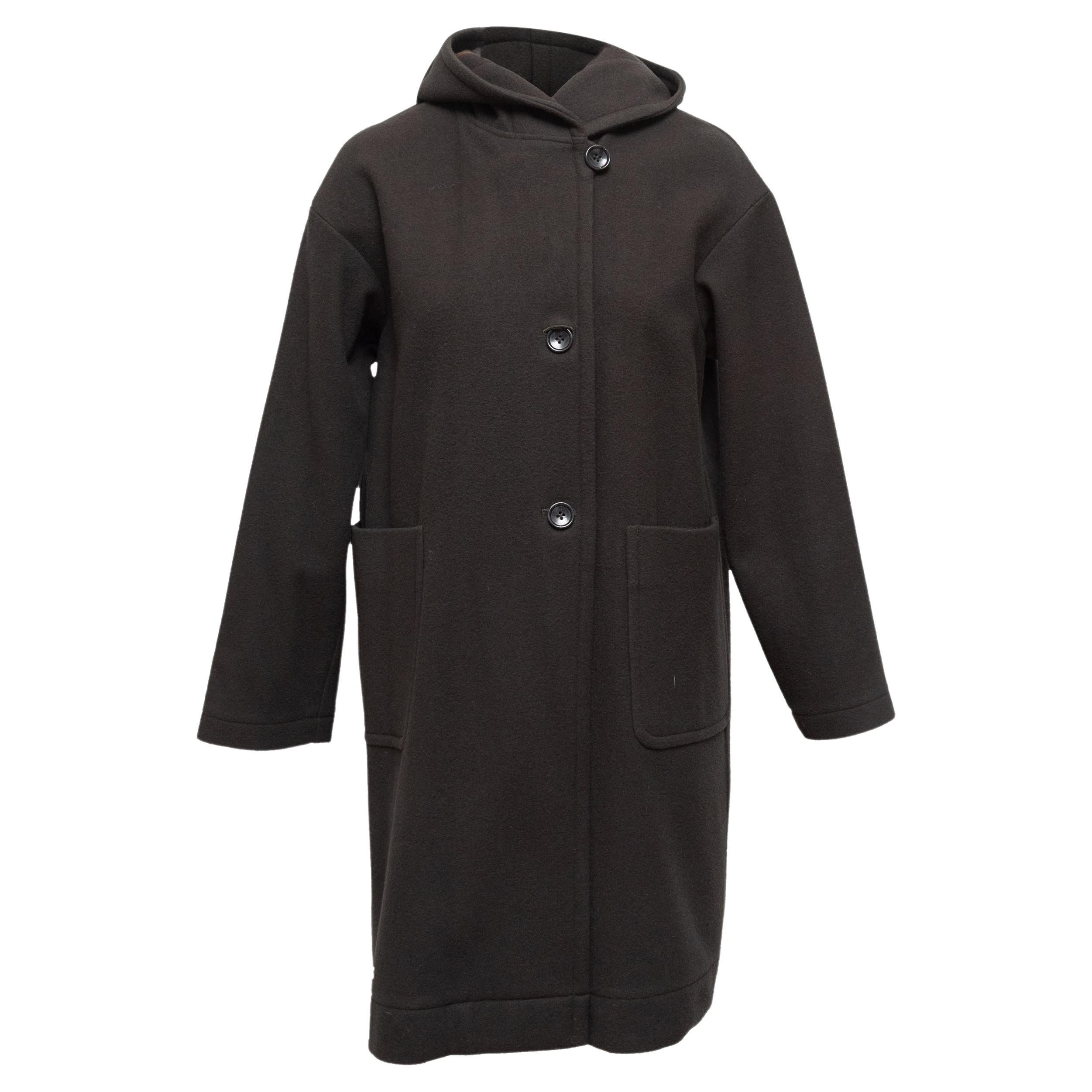 Brown and Pink Chanel Tweed Viscose Coat at 1stDibs