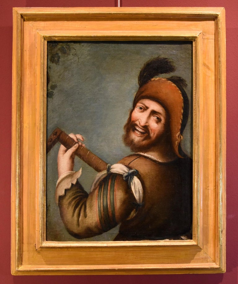 Lute Player Music Frangipane Paint Oil on canvas 16th Century Old ...