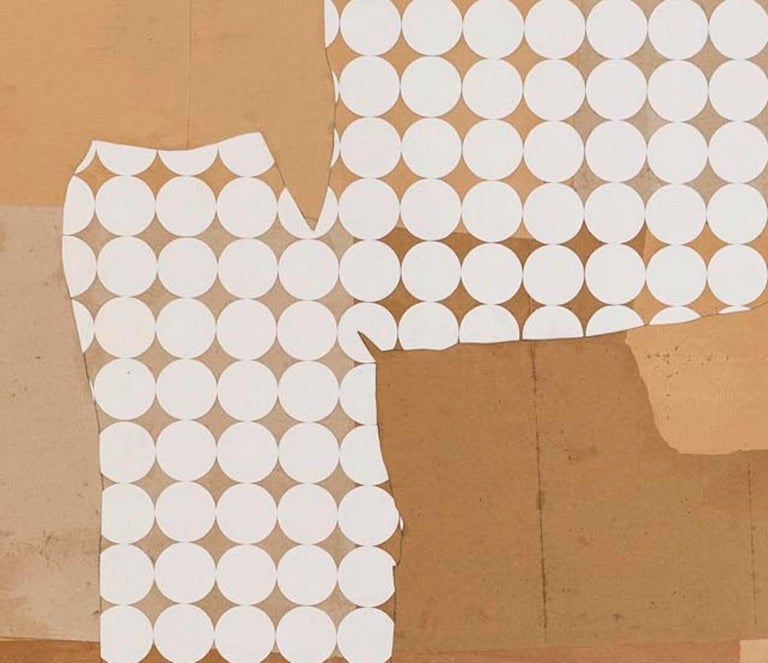 Nicola Grellier - Femmage, Monochromatic Diptych Original Abstract ...