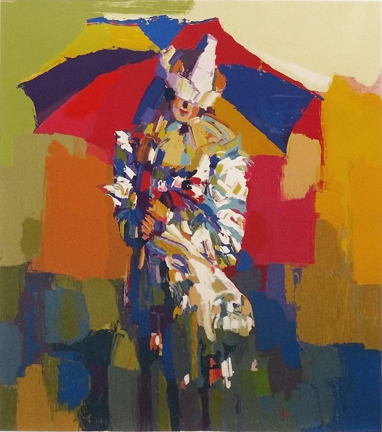 Nicola Simbari - CLOWN A L''OMBELLE For Sale at 1stDibs