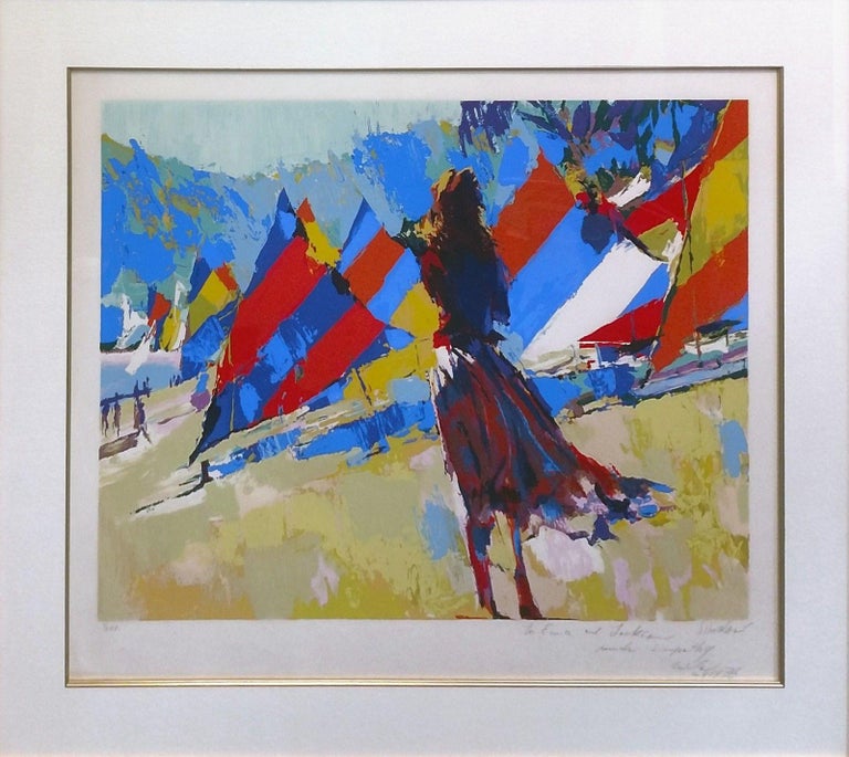 Nicola Simbari - GIRL WITH SAILBOAT For Sale at 1stDibs