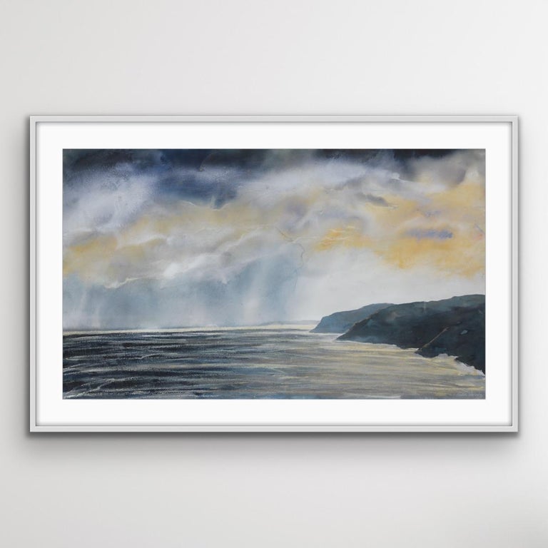 Nicola Wiehahn - Golden Storm, Nicola Wiehahn, Original Painting ...