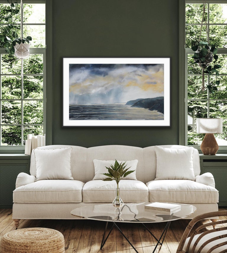 Nicola Wiehahn - Golden Storm, Nicola Wiehahn, Original Painting ...
