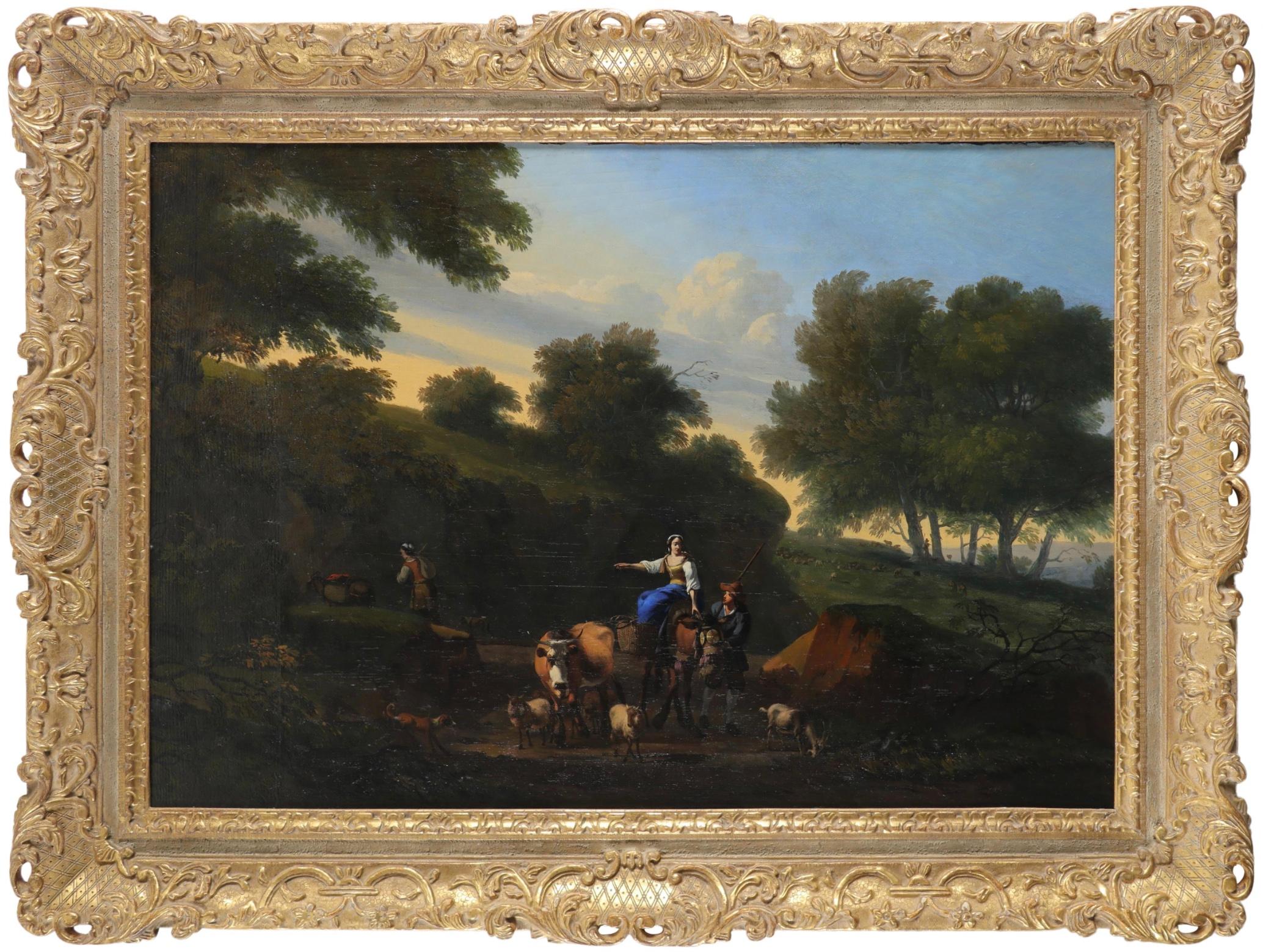 William Barraud - 19th Century Oil Painting of Horses - Two Hunters in ...