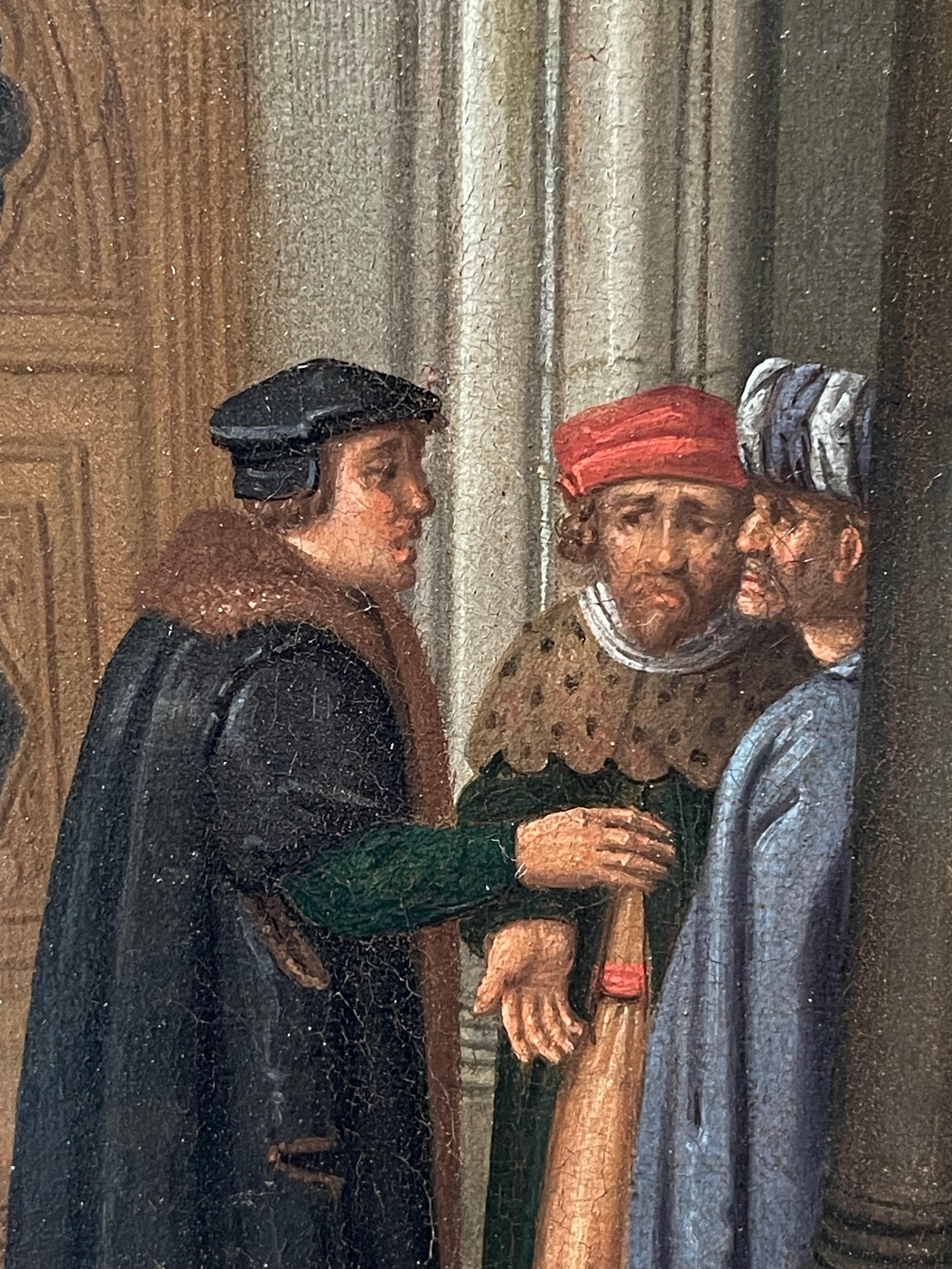 Nicolaes de Giselaer - 17th century Dutch Old Master church interior ...