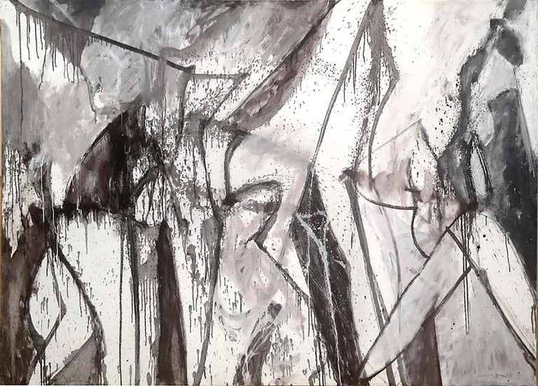 Nicolas Carone - Nicolas Carone, Cavalcade, abstract acrylic painting ...