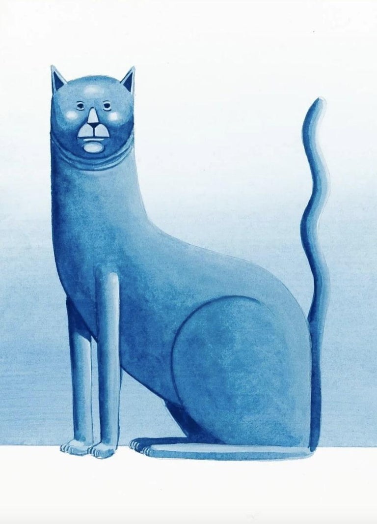 Nicolas Party - Untitled (Cat) For Sale at 1stDibs