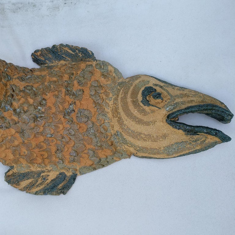 Nicole Durand - Fish - 21st Century Contemporary Ceramic Wall Mural by ...