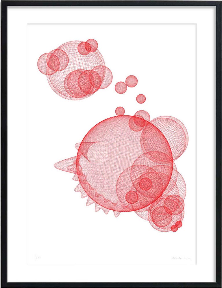 Nicole Lin - Telepathy-Contemporary, Abstract, Modern, Surrealist For ...