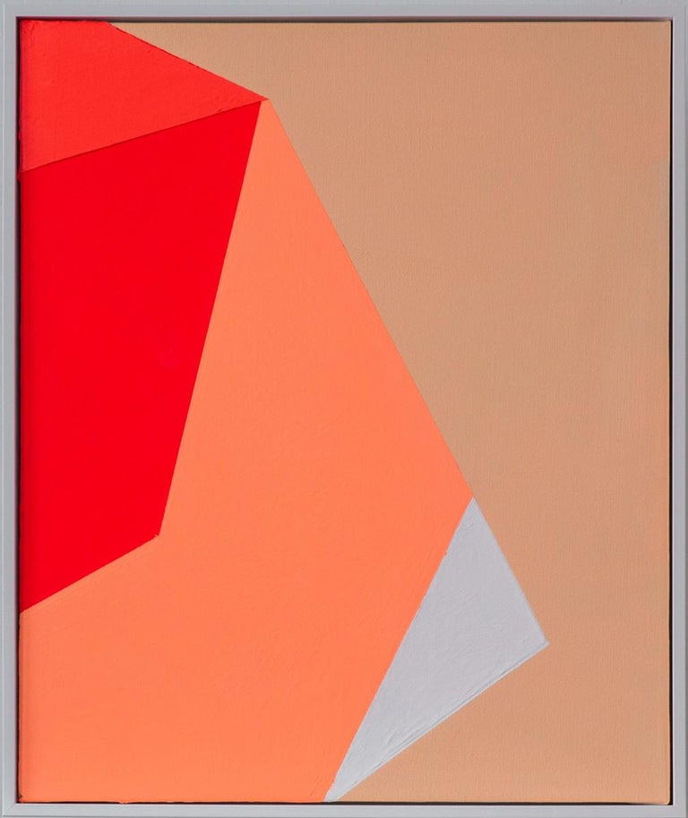 Nicole Yates - Neon Facets 1.1 - FRAMED ORIGINAL at 1stDibs