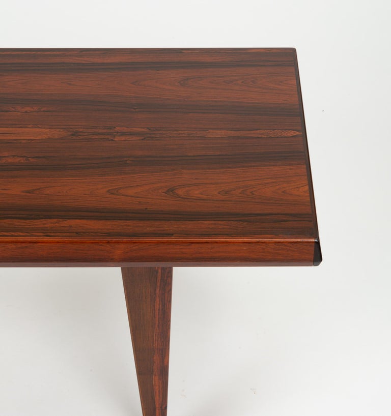 Niels Bach Rosewood Coffee Table For Sale at 1stdibs