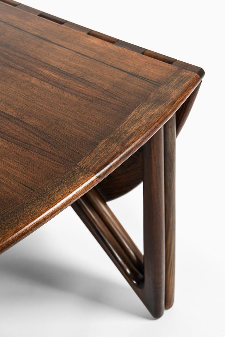Niels Koefoed Gateleg Dining Table Produced by Niels Koefoed in Denmark ...