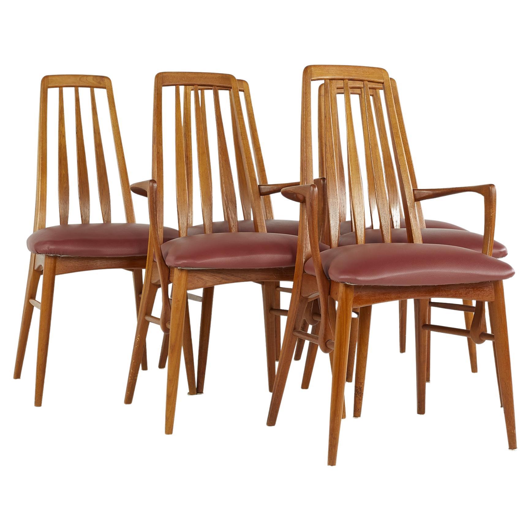 Eva Chair by Niels Koefoed for Hornslet Mobelfabrik in Teak For Sale at ...