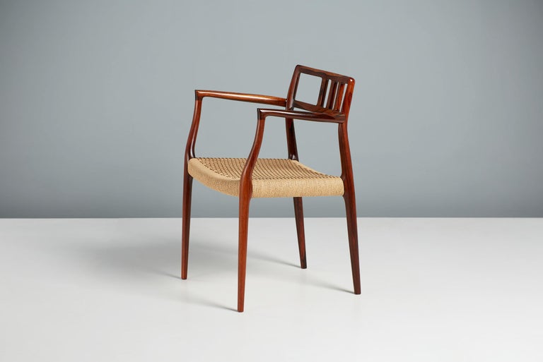 Niels Møller Model Rosewood Model 64 Armchair, 1966 For Sale at 1stDibs