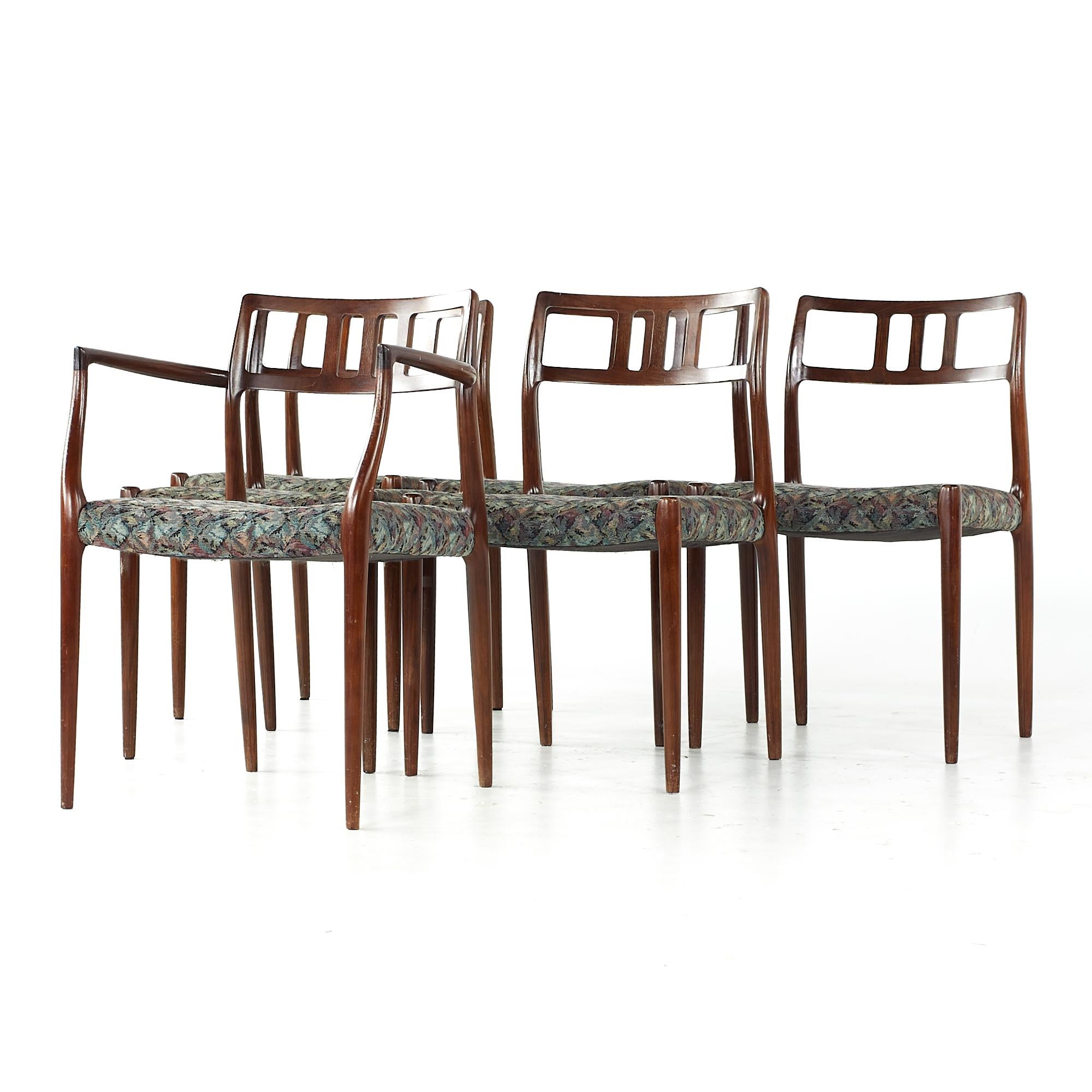 Niels Moller Mid Century Model 79 Rosewood Dining Chairs, Set of 6 For ...