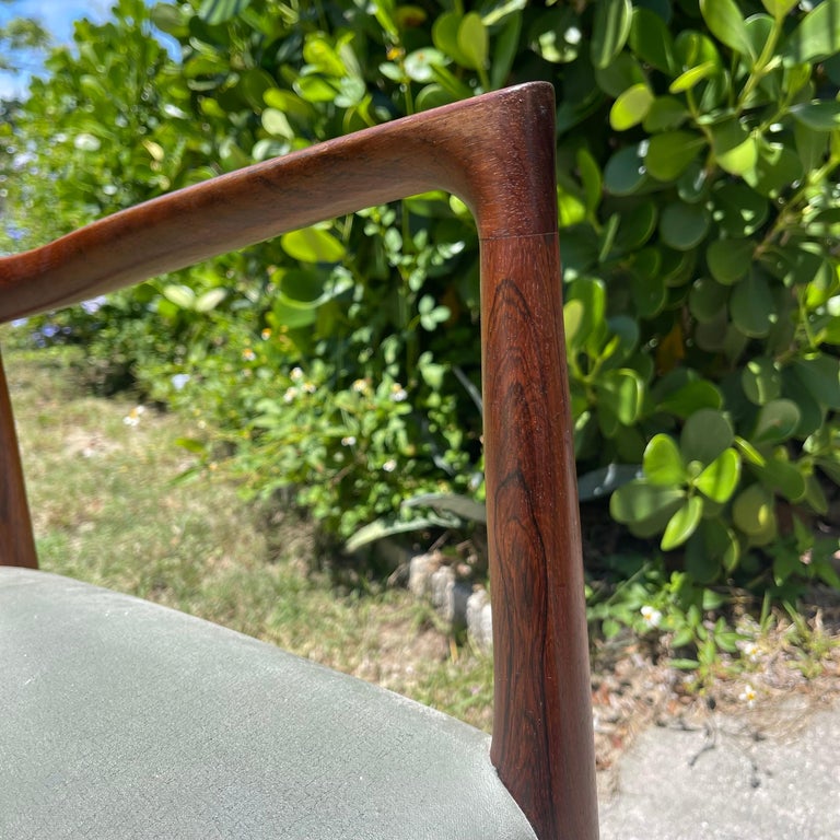 Niels Moller Model 57 Rosewood Carver Chair Jl Møller For Sale at 1stDibs