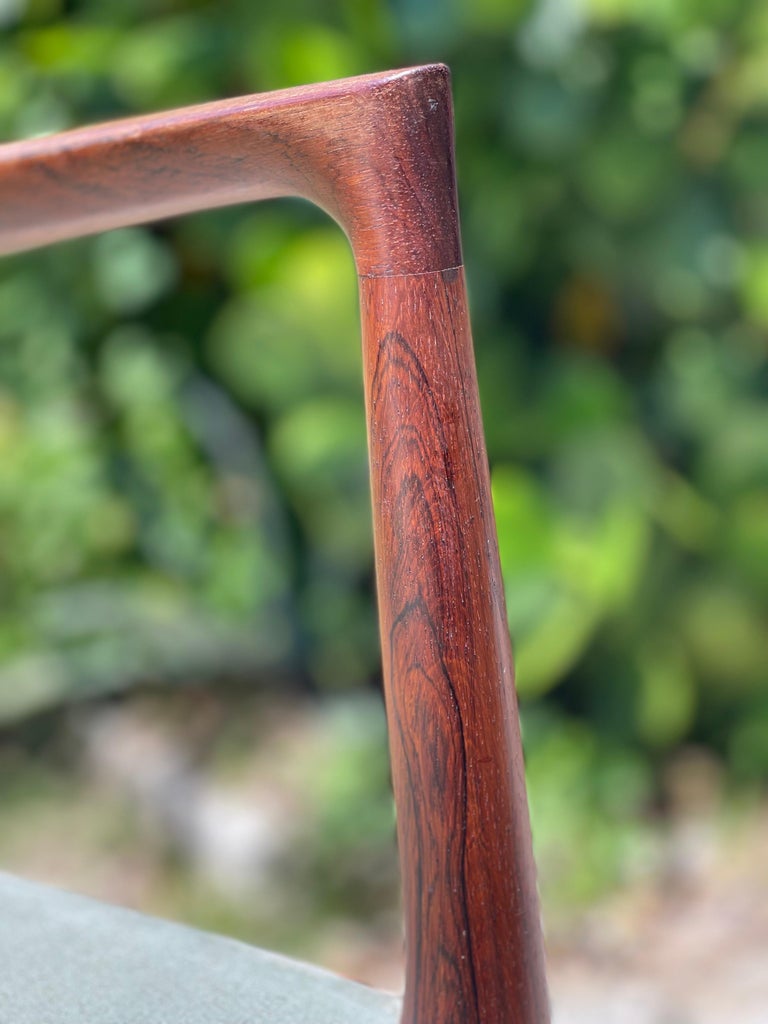 Niels Moller Model 57 Rosewood Carver Chair Jl Møller For Sale at 1stDibs