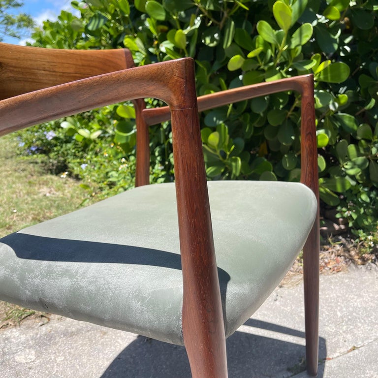 Niels Moller Model 57 Rosewood Carver Chair Jl Møller For Sale at 1stDibs