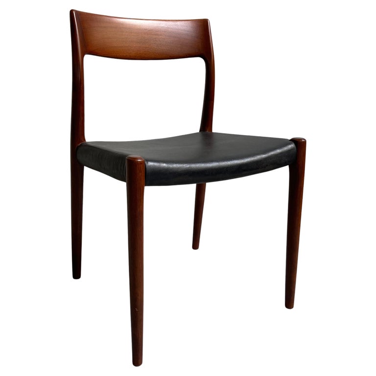Niels Moller Model 77 Rosewood Dining Side Chair For Sale at 1stDibs ...