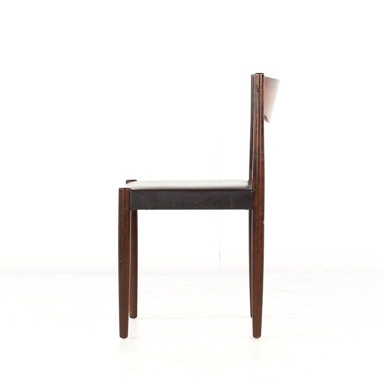 Niels Moller Style Mid-Century Danish Rosewood Dining Chairs, Set of 6 ...