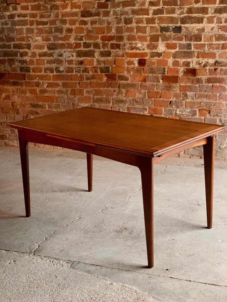 Niels Otto Moller Teak Extending Dining Table JL Møllers Møbelfabrik ...