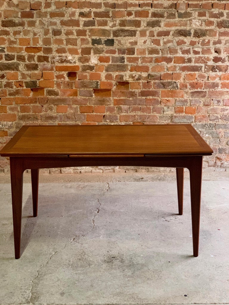 Niels Otto Moller Teak Extending Dining Table JL Møllers Møbelfabrik ...