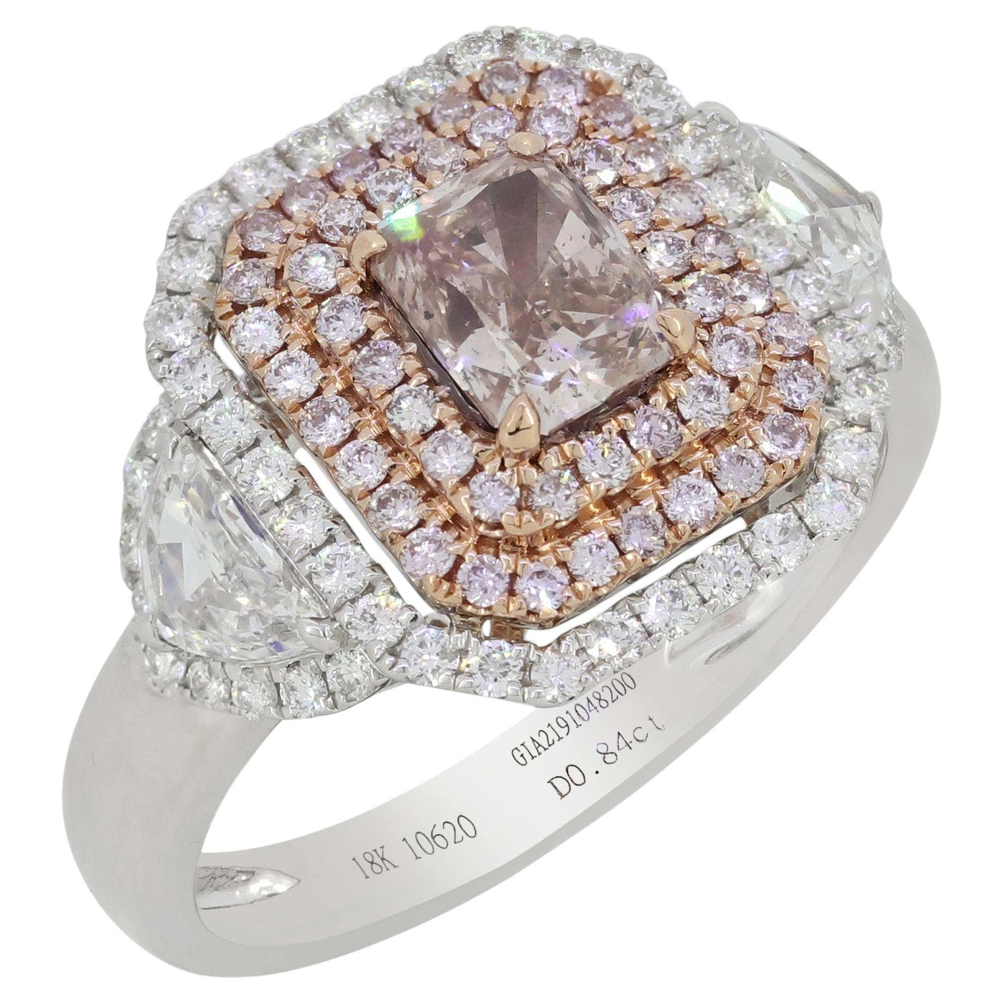 Nigaam 7.51 Cttw. Certified Blue Sapphire and Diamond Open Work Ring in ...