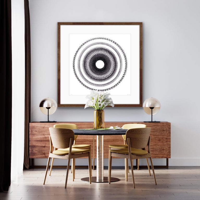 Nigel Bird - Flock 6, Minimalist Art, Animal Art, Bird Art, Monochrome ...