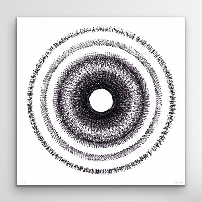 Nigel Bird - Flock 6, Minimalist Art, Animal Art, Bird Art, Monochrome ...