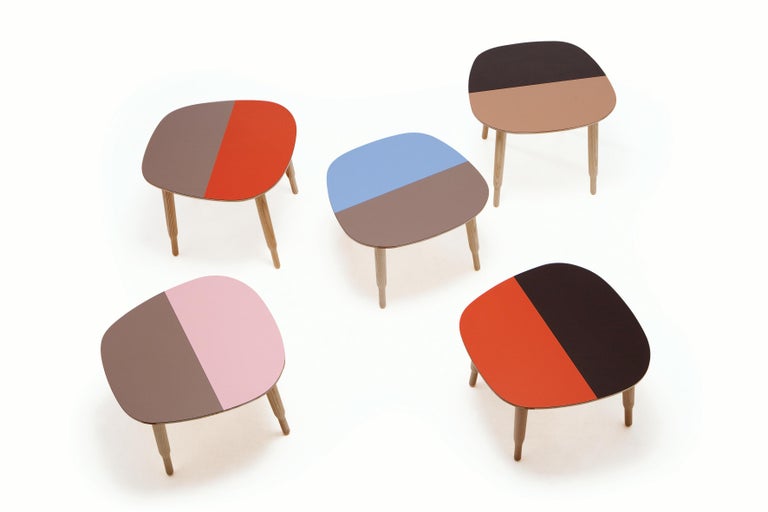 Bump - colourful ashwood occasional table, designed by Nigel Coates For ...