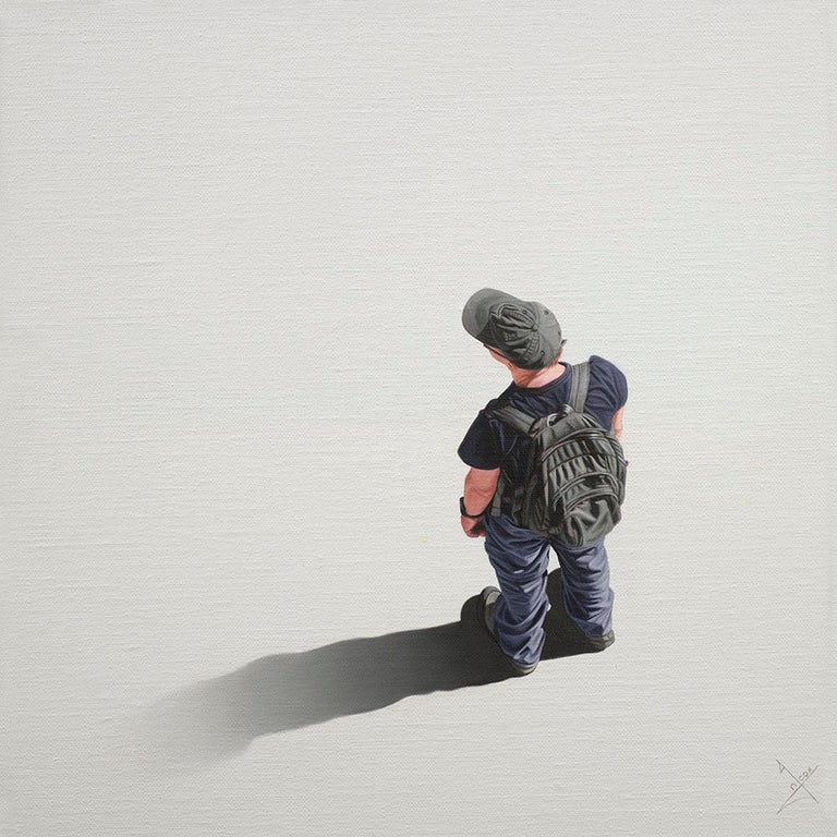 Nigel Cox - Nigel Cox, Linger, oil on canvas For Sale at 1stDibs