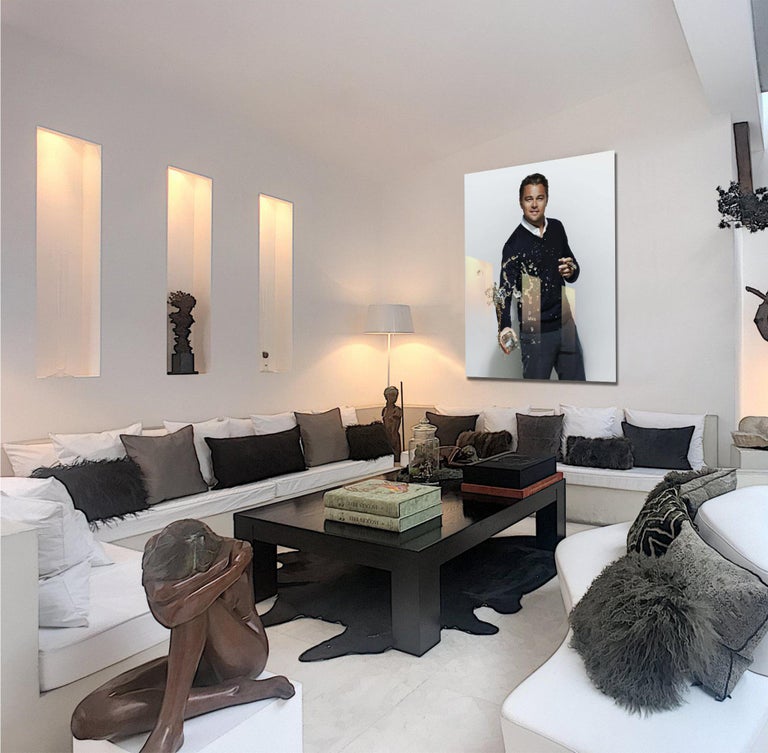 Nigel Parry - art celebrity portrait photography of Leonardo DiCaprio ...