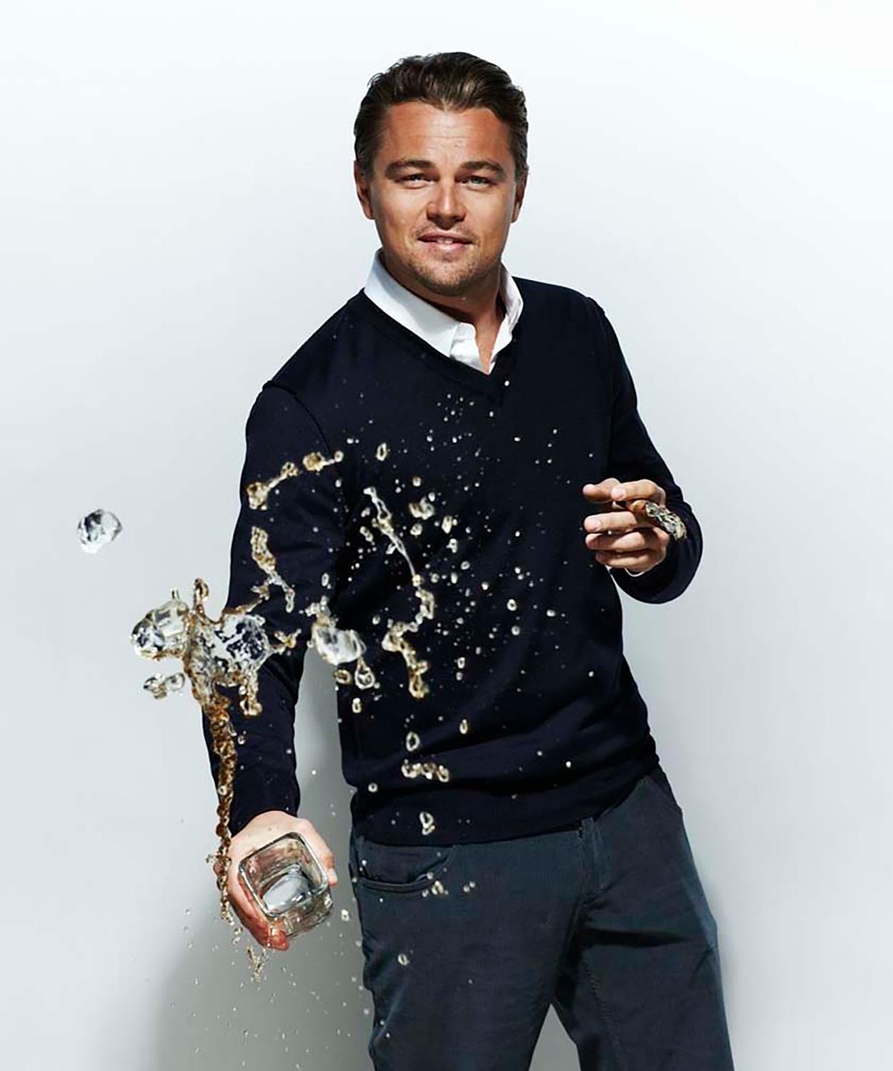 Nigel Parry - art celebrity portrait photography of Leonardo DiCaprio ...