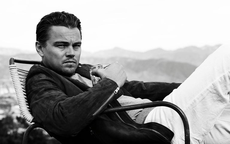 Nigel Parry - art celebrity portrait photography of Leonardo DiCaprio ...