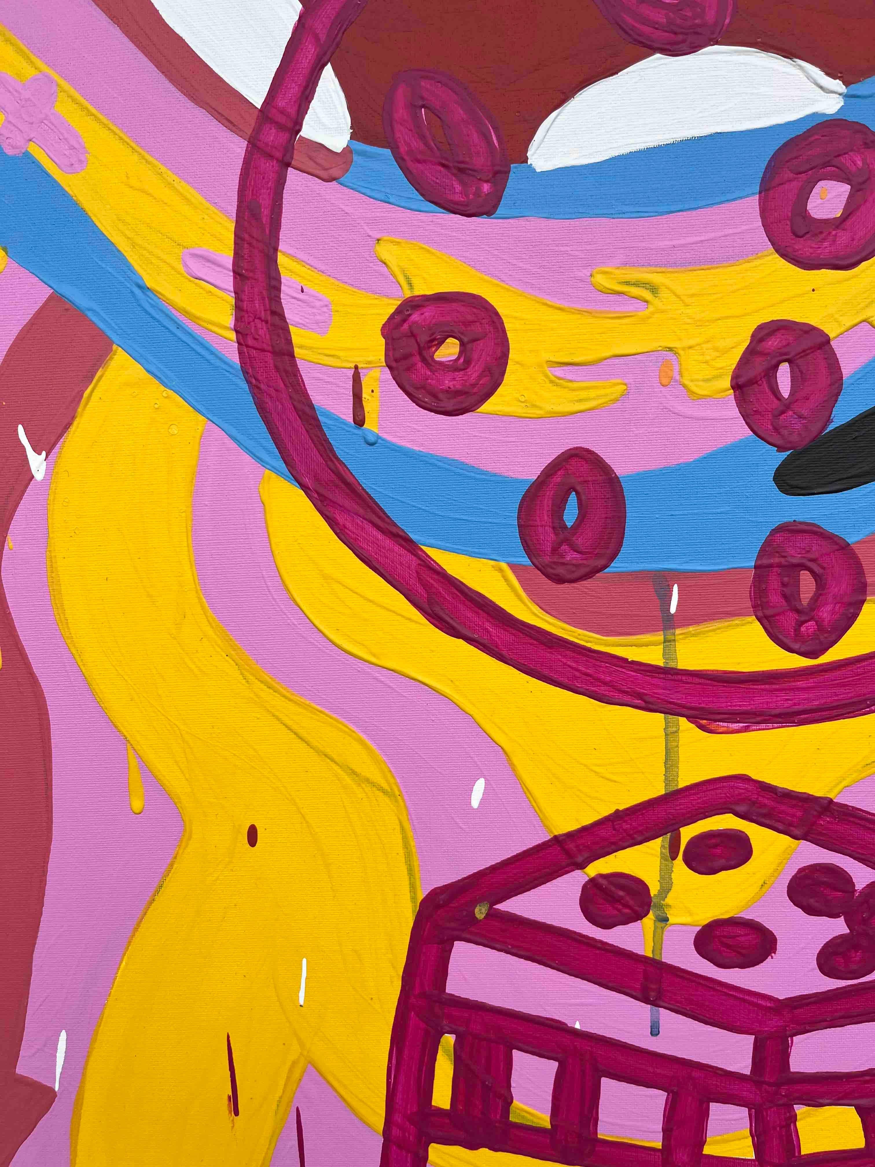 Nigel Sense - Jason forgot to use sunscreen - acrylic painting For Sale ...