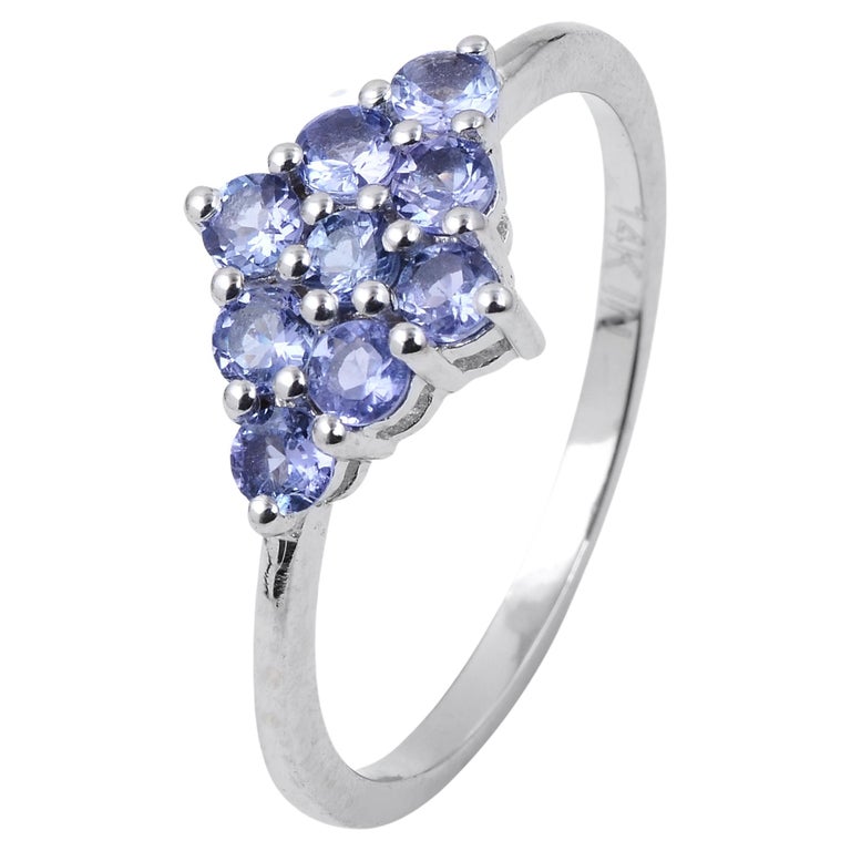 Night Sky Tanzanite and 14k Gold Ring For Sale at 1stDibs