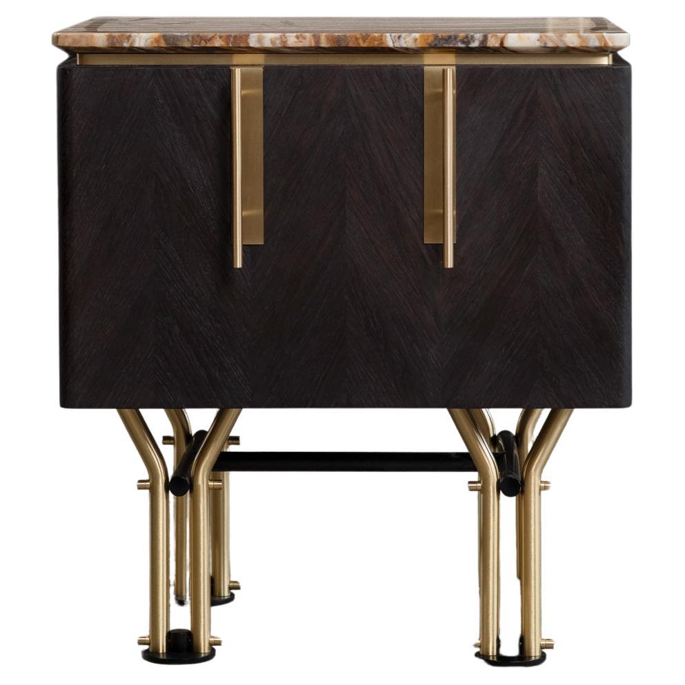 Late 18th Century Mahogany Night Table of Superb Patina at 1stDibs