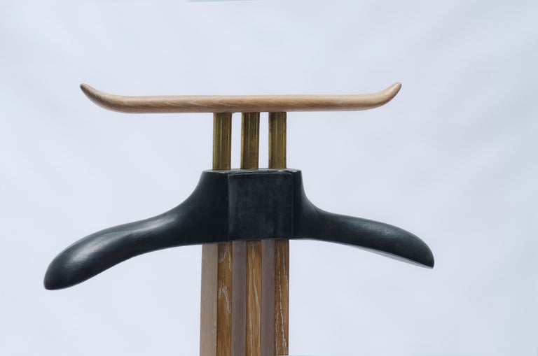 Night Valet Coat Rack by Paul Dupré-Lafon and Hermès For Sale at 1stDibs